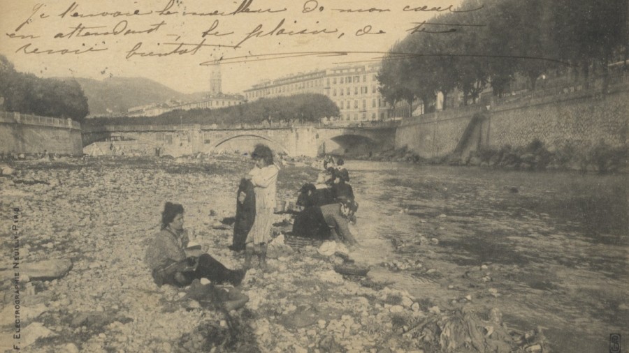 Le saviez-vous ? Autrefois, le Paillon était visible en ville 💦